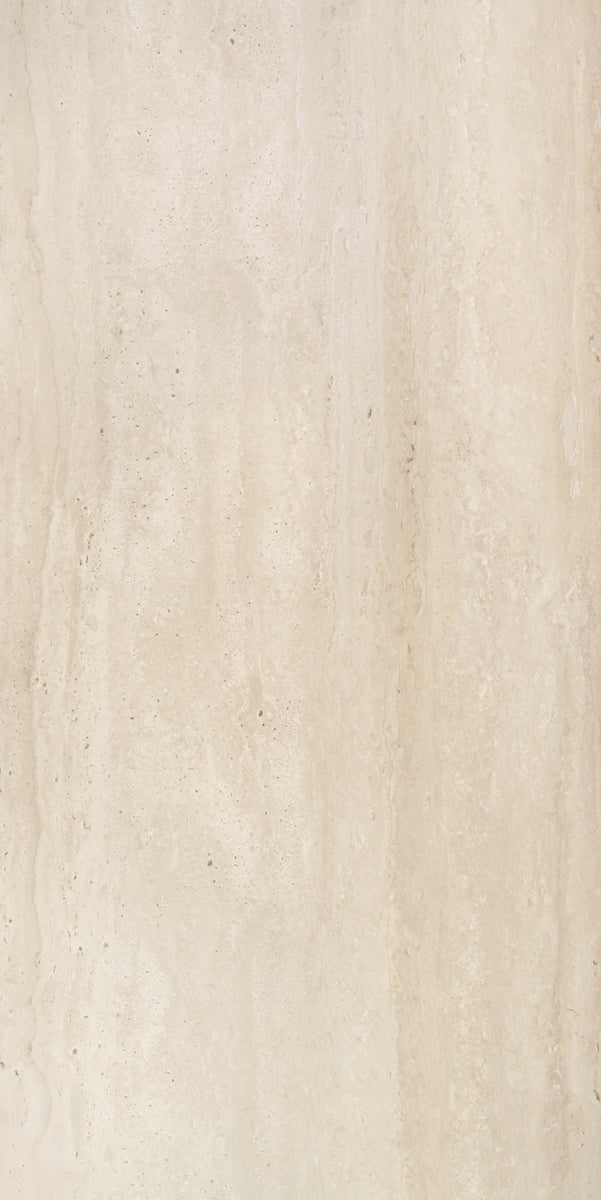 Soft Sand Travertine Porcelain Slab – 600x1200x6mm – Fantaci interiors