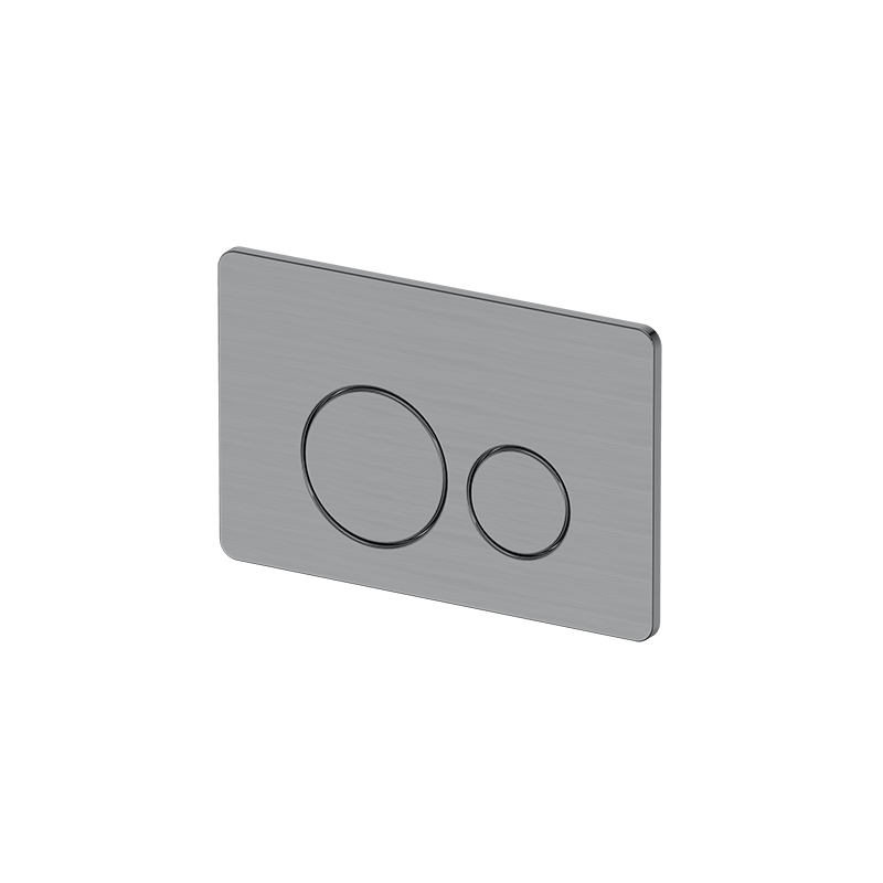 Flush Plate - Gun Metal Brushed Finish | Fantaci interiors